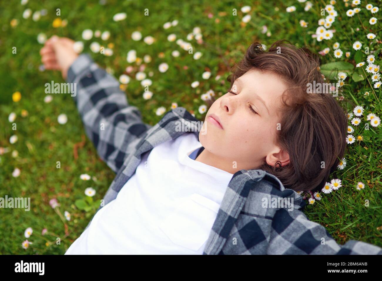 Happy calm hi-res stock photography and images - Alamy