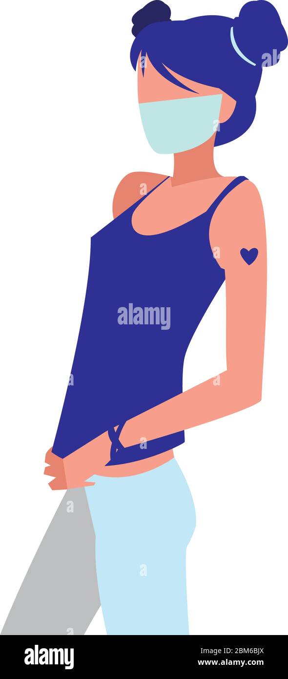 Country woman wearing medical Cut Out Stock Images & Pictures - Alamy