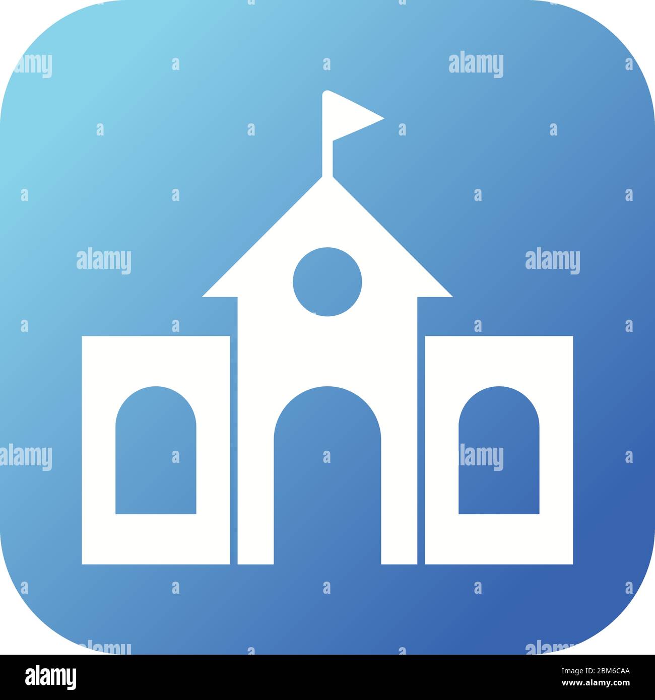 Beautiful College Vector Glyph Icon Stock Vector Image & Art - Alamy