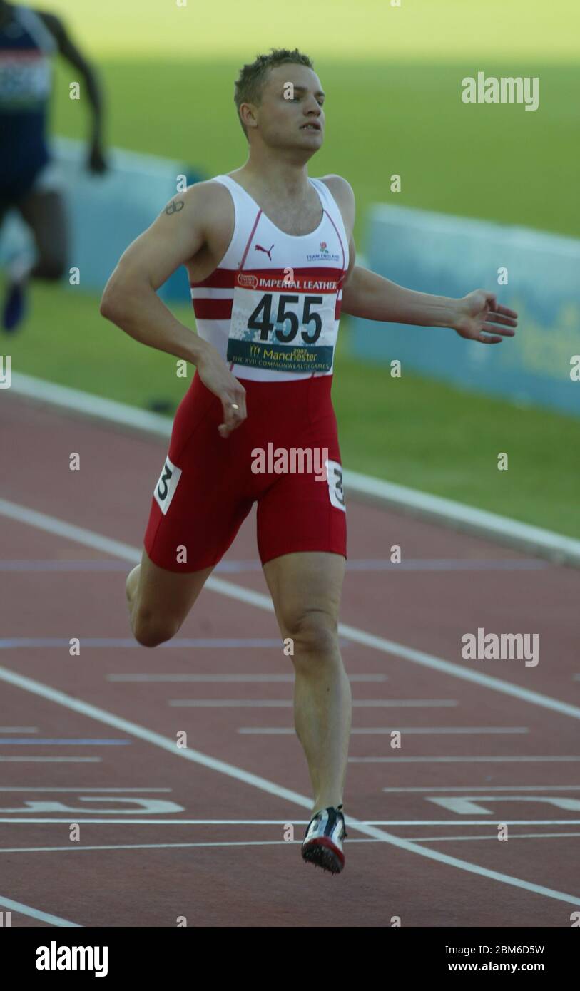 MANCHESTER - JULY 26: Sean BALDOCK of England compete in Men's 400m ...