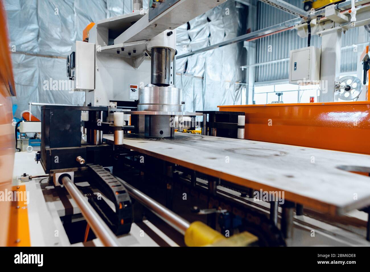 Inside the new factory manufacturing electrical cable. Cable production ...