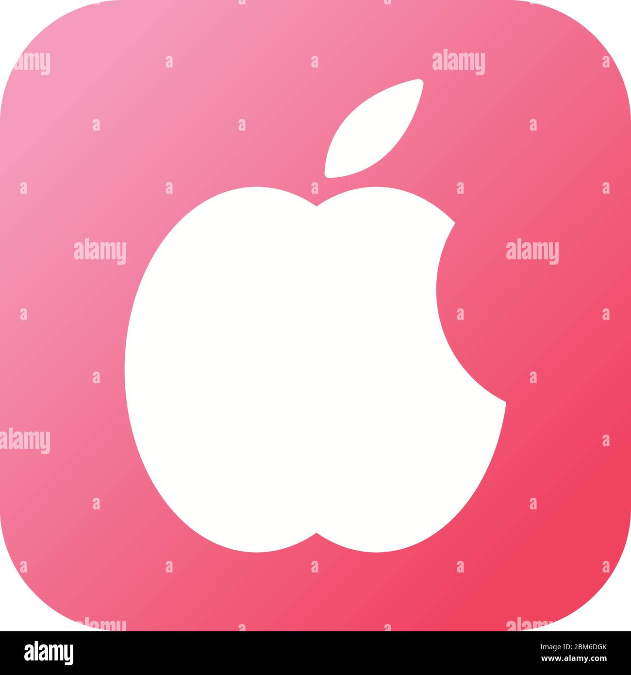 Beautiful Apple logo Vector Glyph icon Stock Vector Image & Art - Alamy