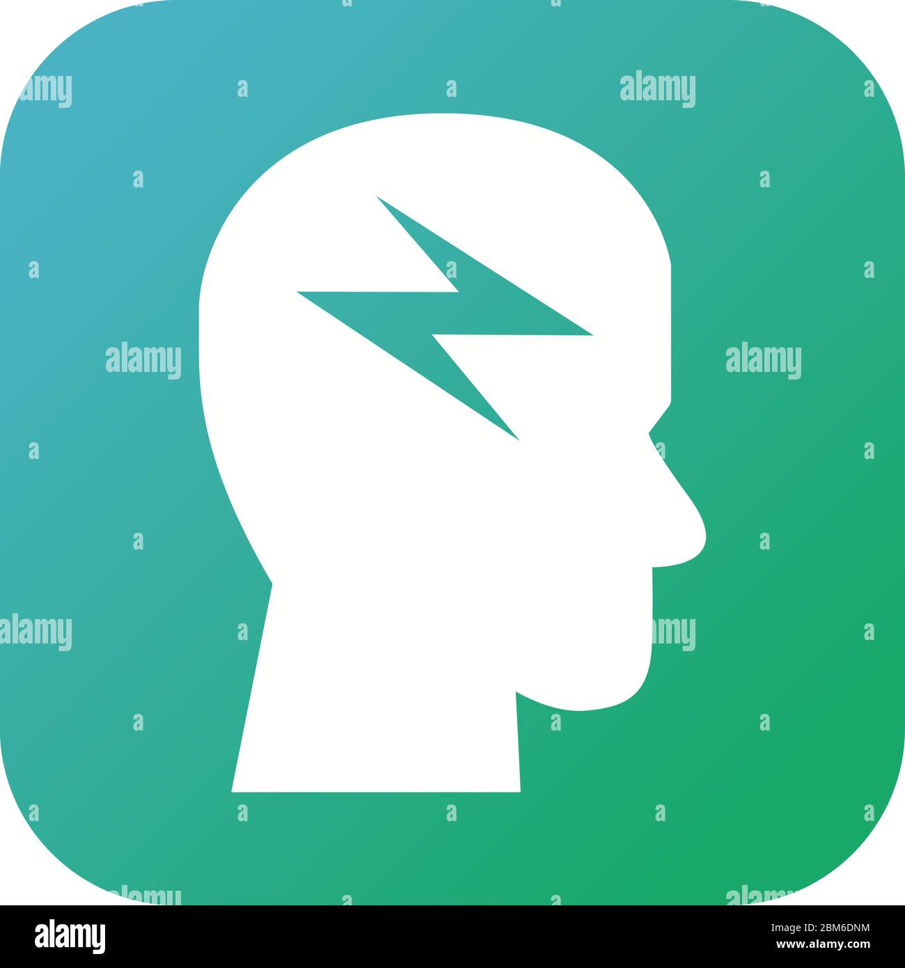 Idea icon vector filled Stock Vector Images - Alamy