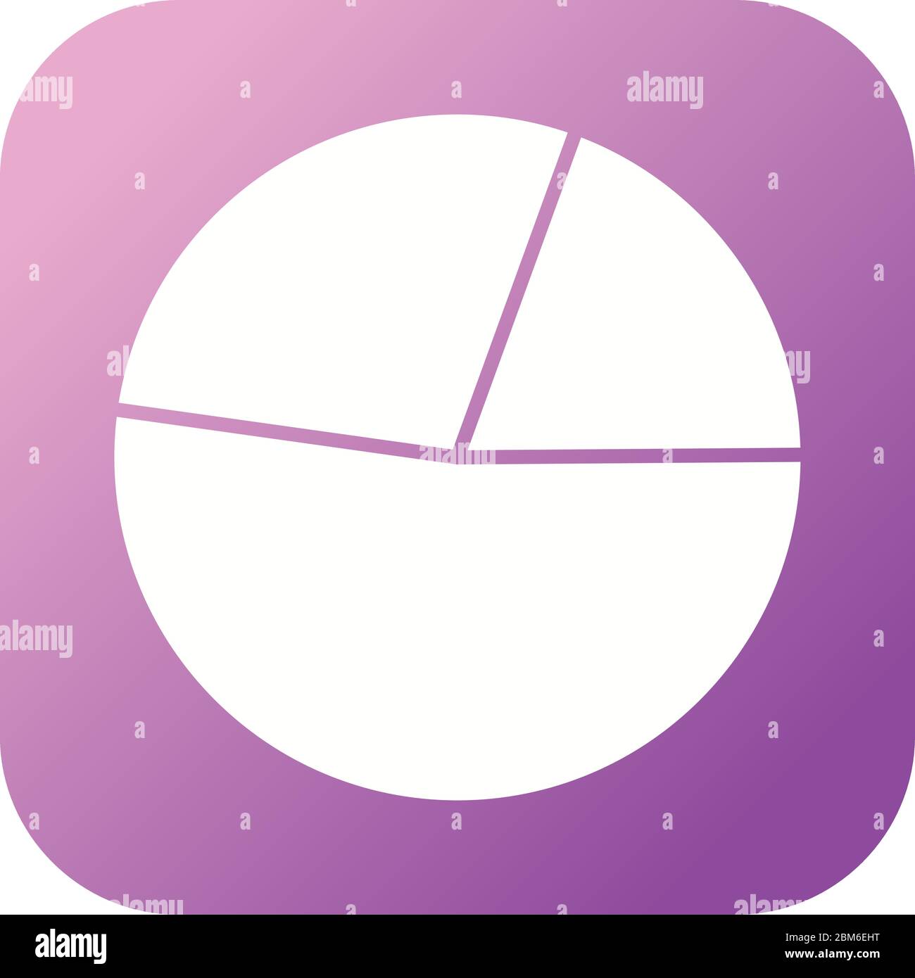 Beautiful Pie chart Vector Glyph icon Stock Vector Image & Art - Alamy