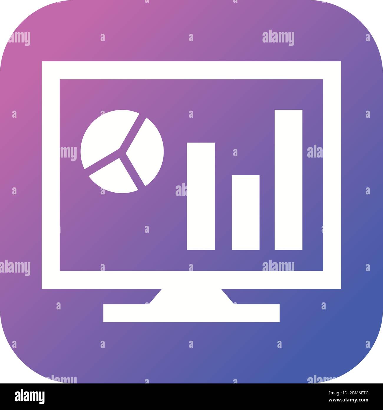 Beautiful Business chart Vector Glyph icon Stock Vector Image & Art - Alamy