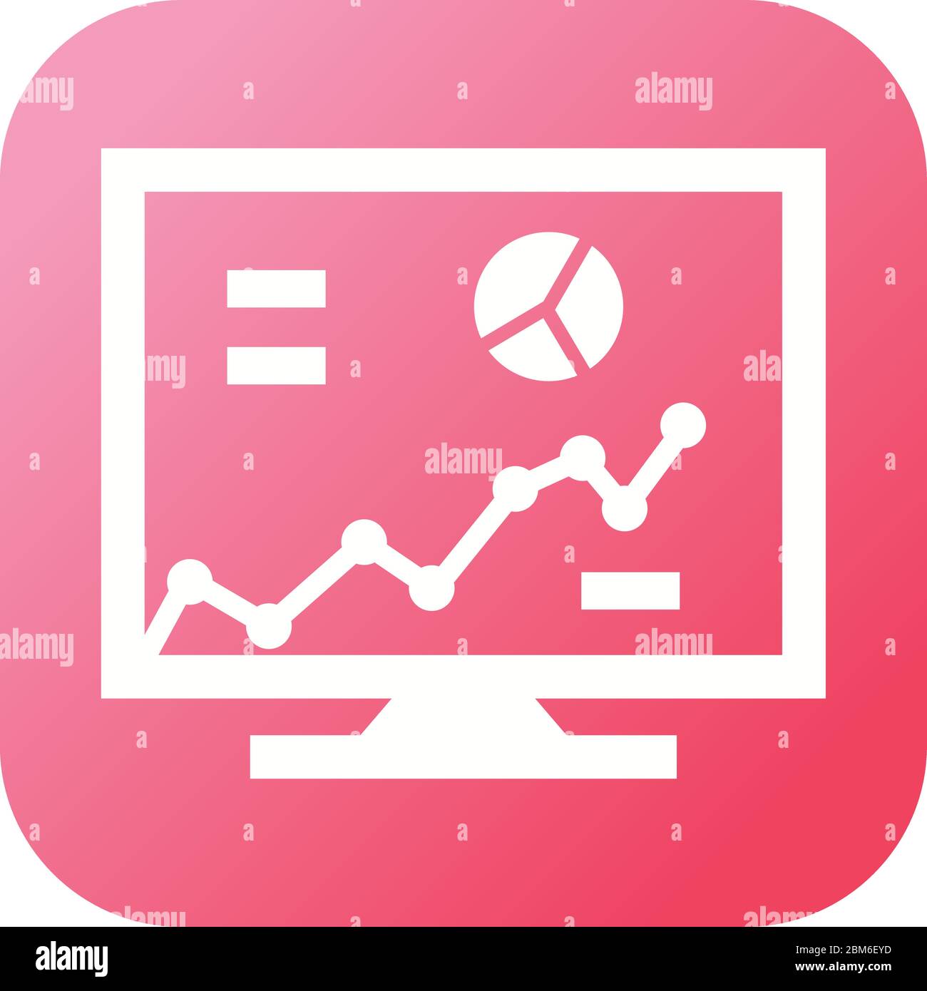 Beautiful Business Chart Vector Glyph icon Stock Vector Image & Art - Alamy