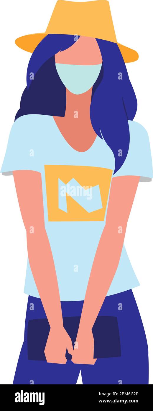 Country woman wearing medical Cut Out Stock Images & Pictures - Alamy