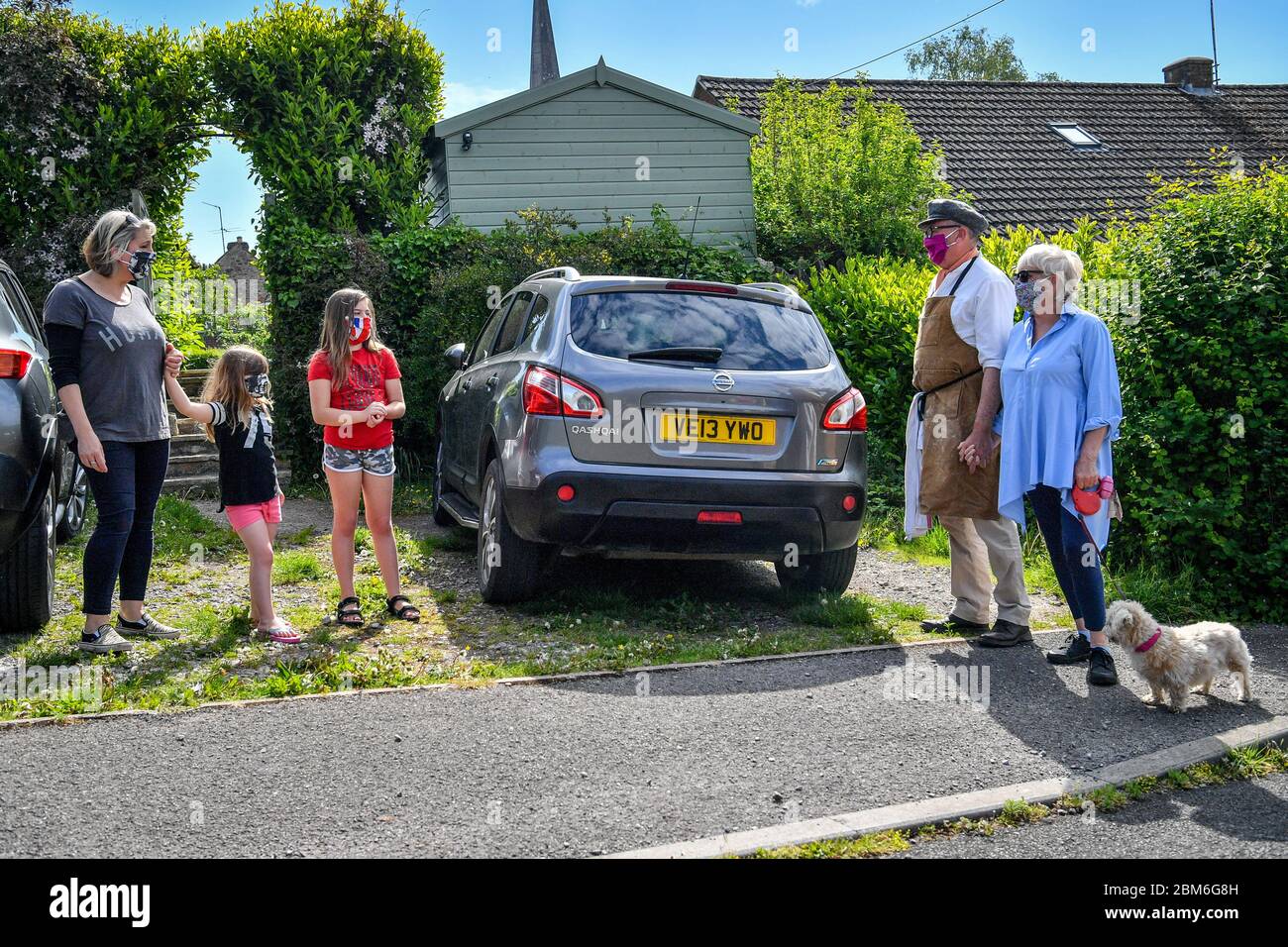 Residents in croscombe village hi-res stock photography and images - Alamy