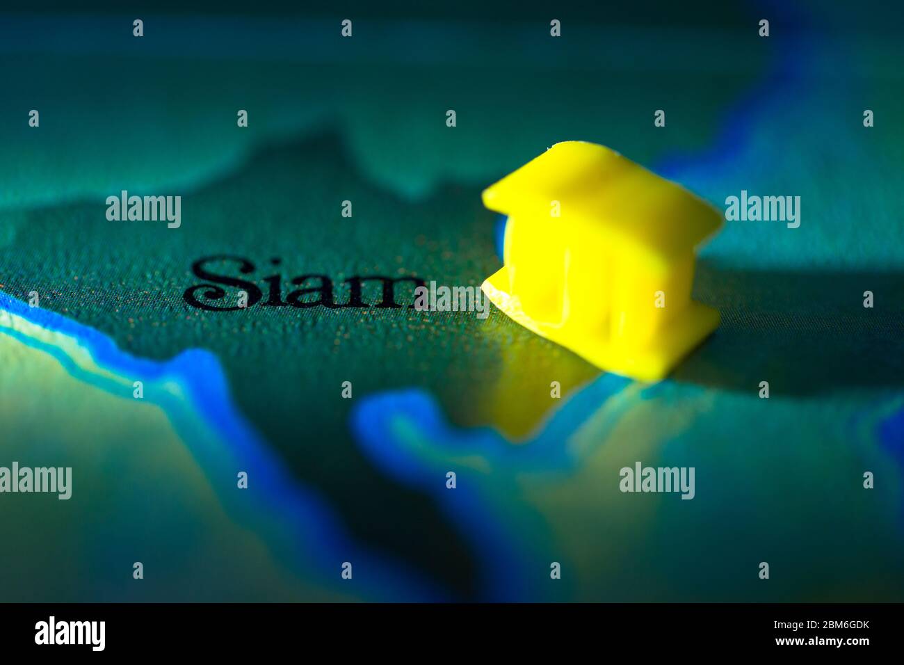 Ancient siam map hi-res stock photography and images - Alamy