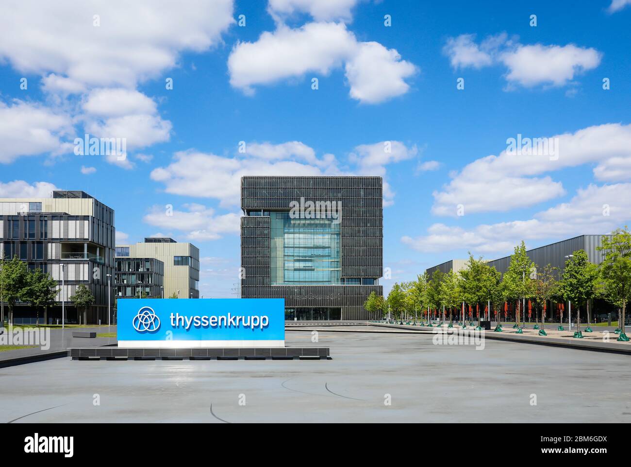 Essen, Ruhr Area, North Rhine-Westphalia, Germany - ThyssenKrupp ...
