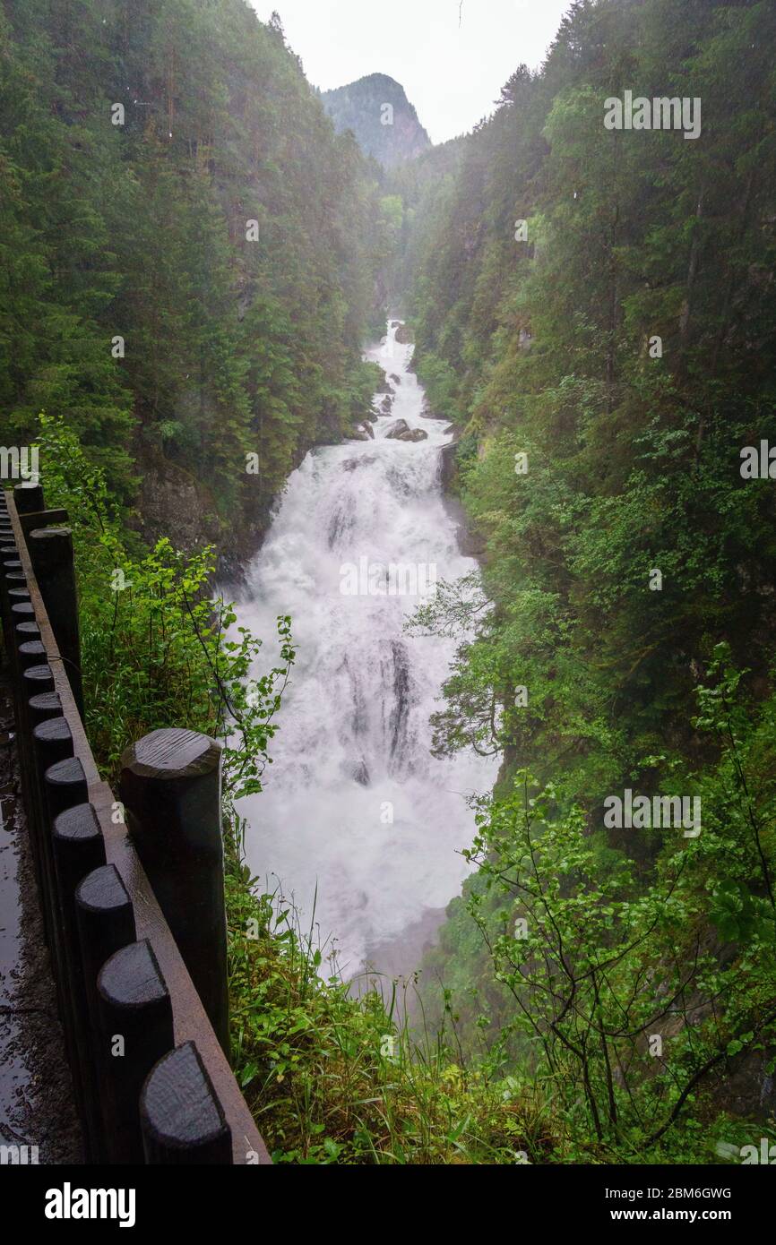 Hiking to the Reinbach Waterfalls over the Franziskus Path in Sand in ...