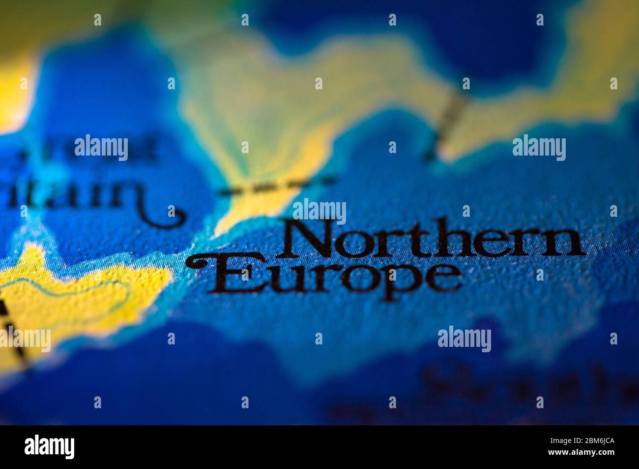 Northern europe map hi-res stock photography and images - Alamy