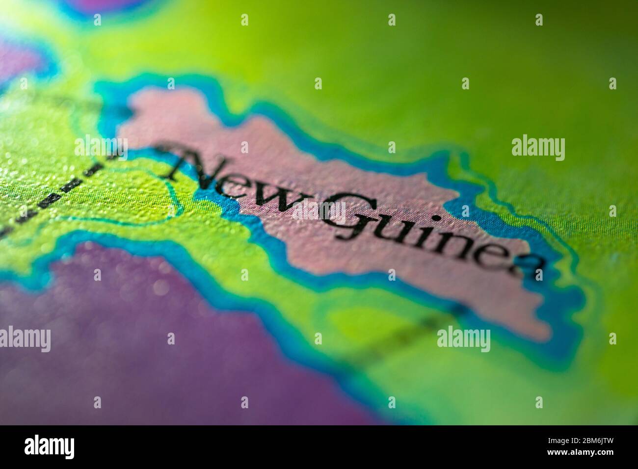 Papua new guinea political map hi-res stock photography and images - Alamy