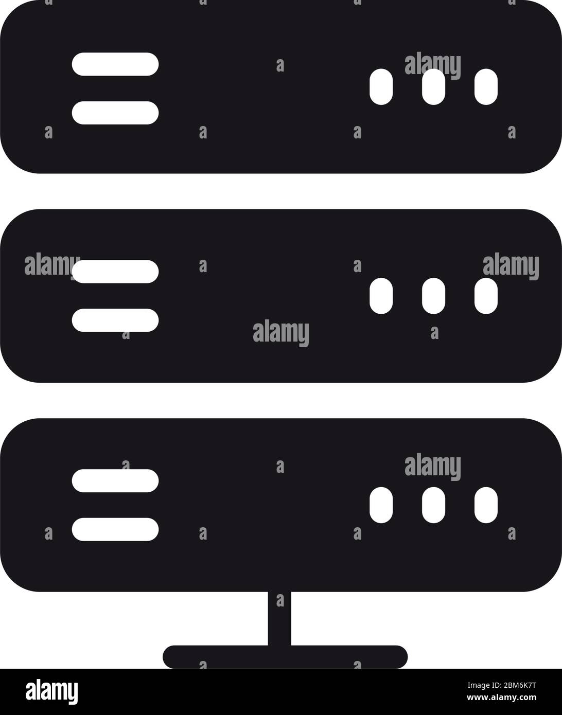 cyber security concept, data routers icon over white background ...