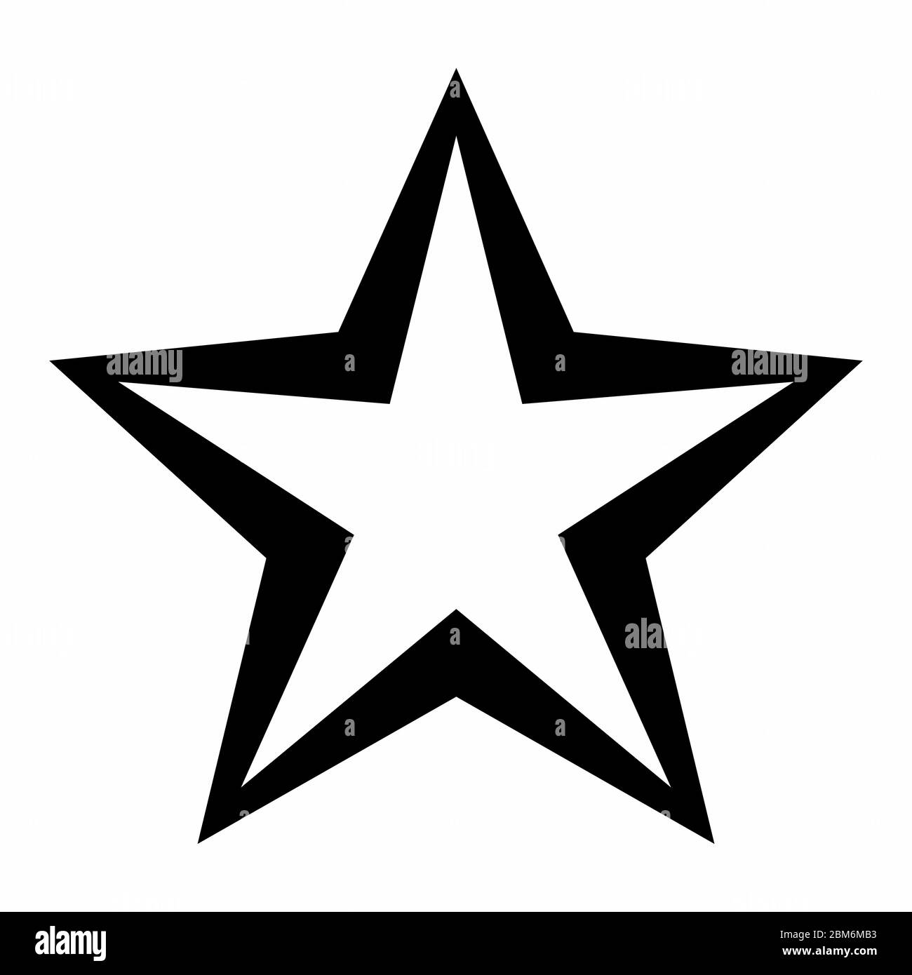 Stress outlined star icon Stock Vector Image & Art - Alamy