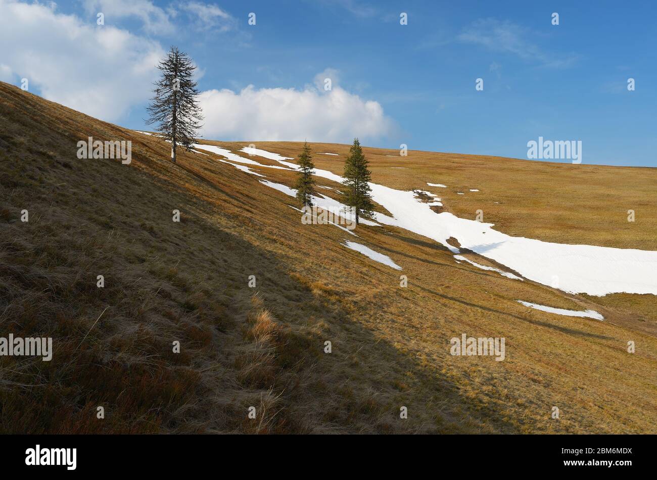 Spring snow mountain hi-res stock photography and images - Alamy