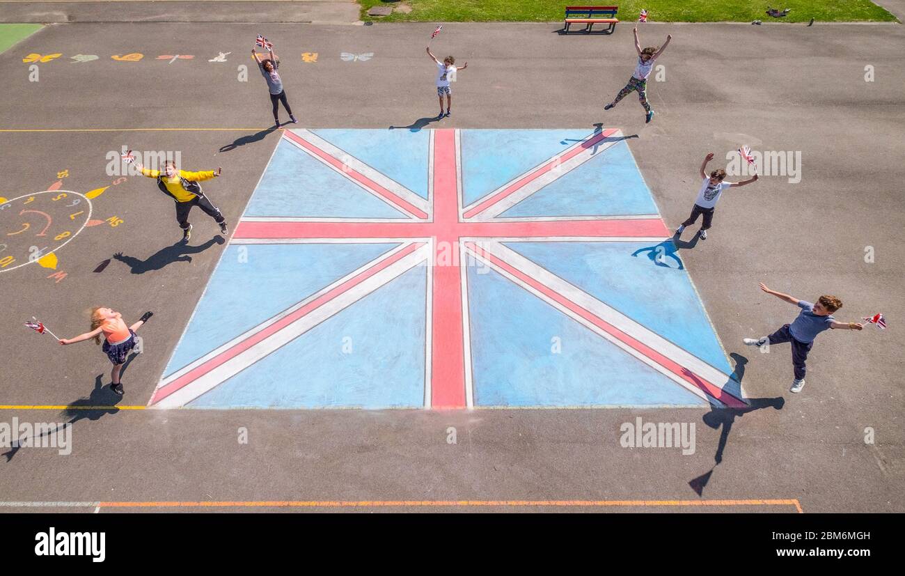 Children School Playground Uk High Resolution Stock Photography and ...