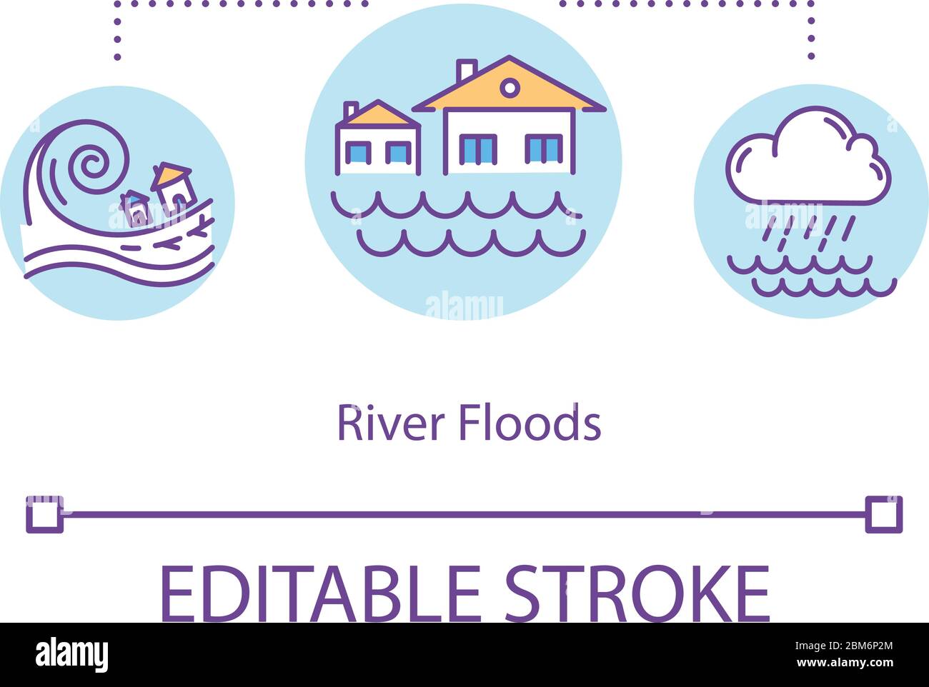 River floods Cut Out Stock Images & Pictures - Alamy