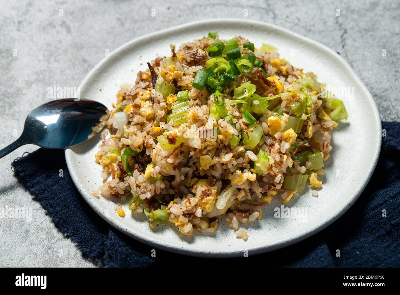 Beef fried rice, Chinese fried rice Stock Photo - Alamy