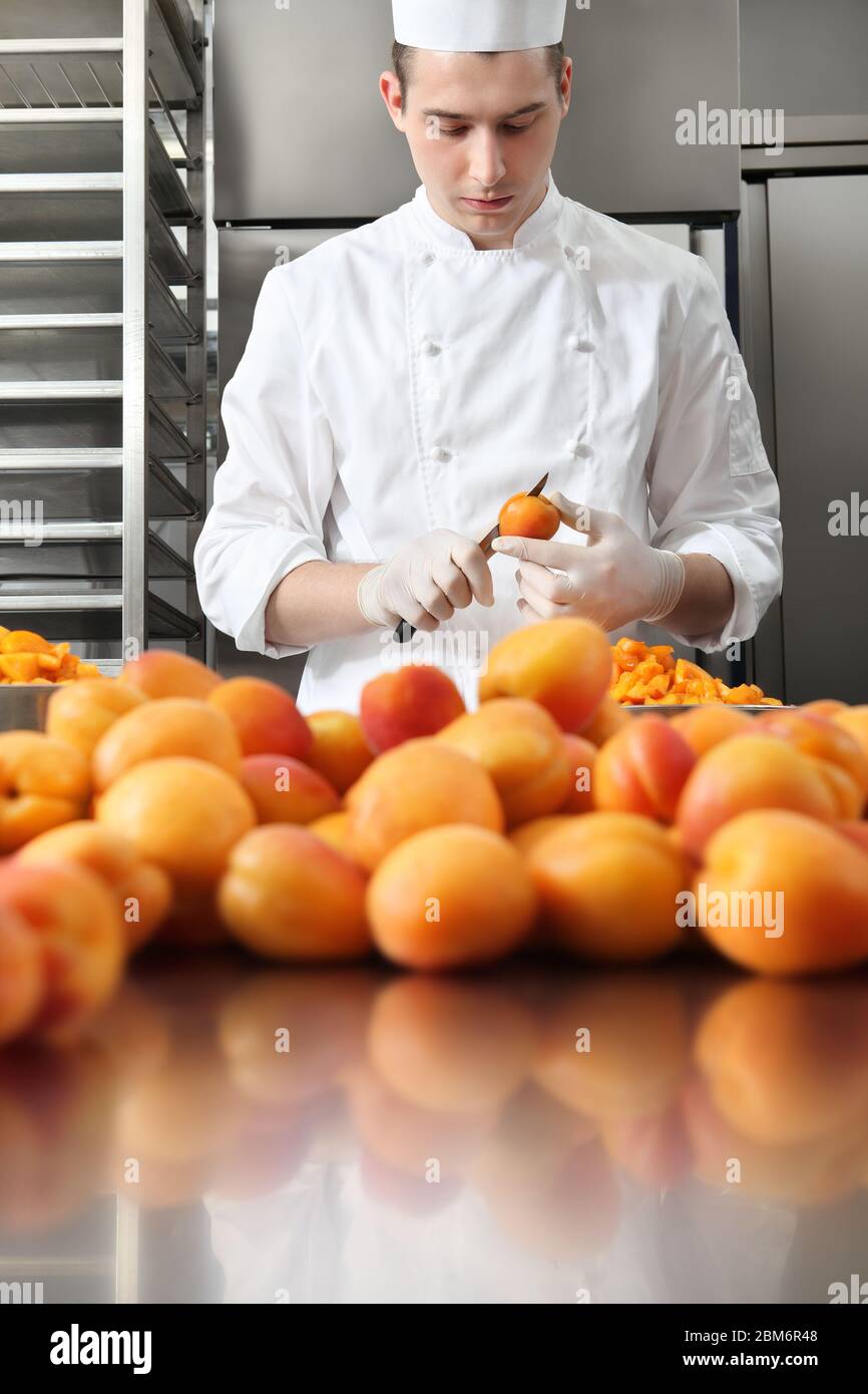 Pastry Chef At Work