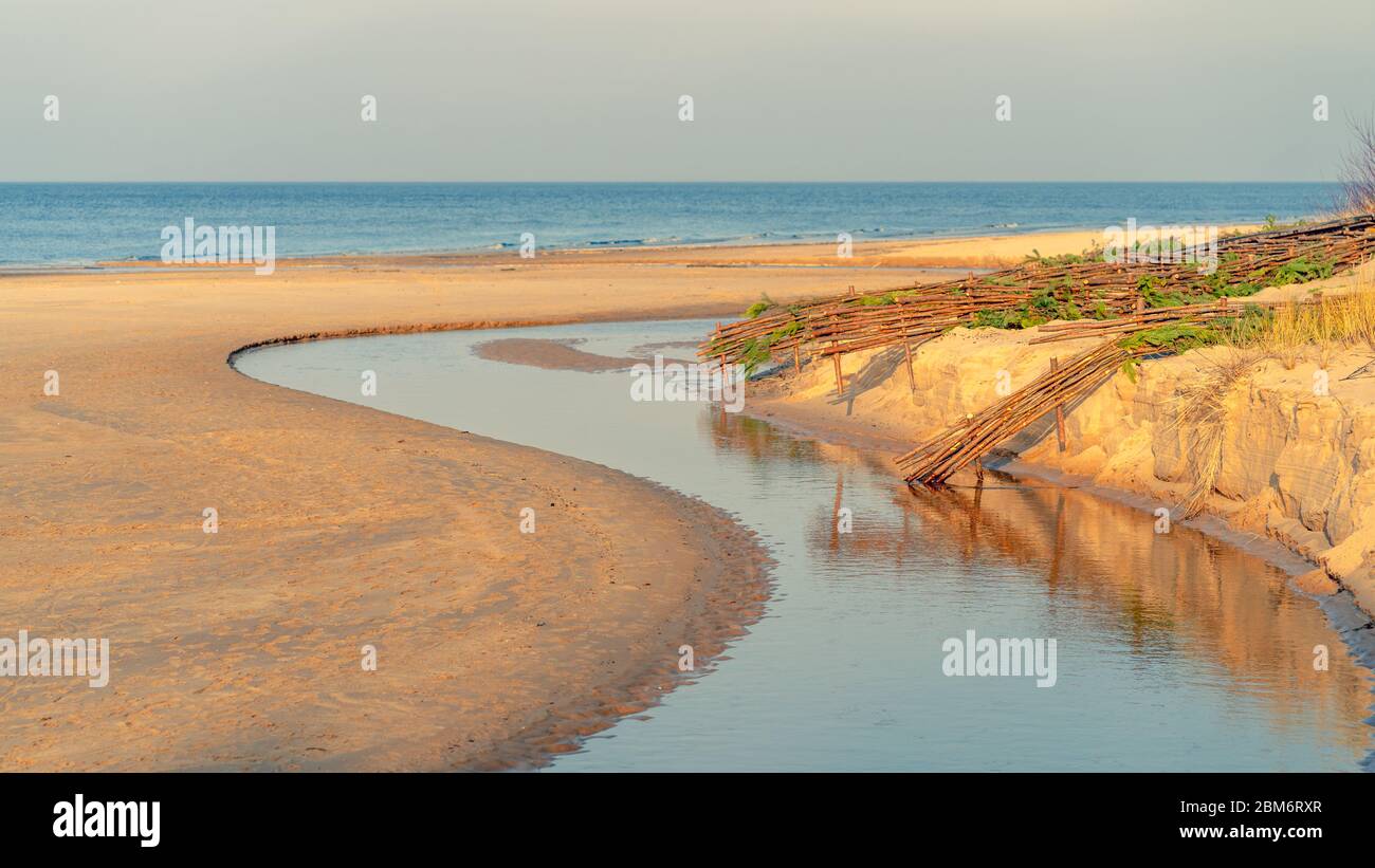 Forest river flows sea hi-res stock photography and images - Alamy
