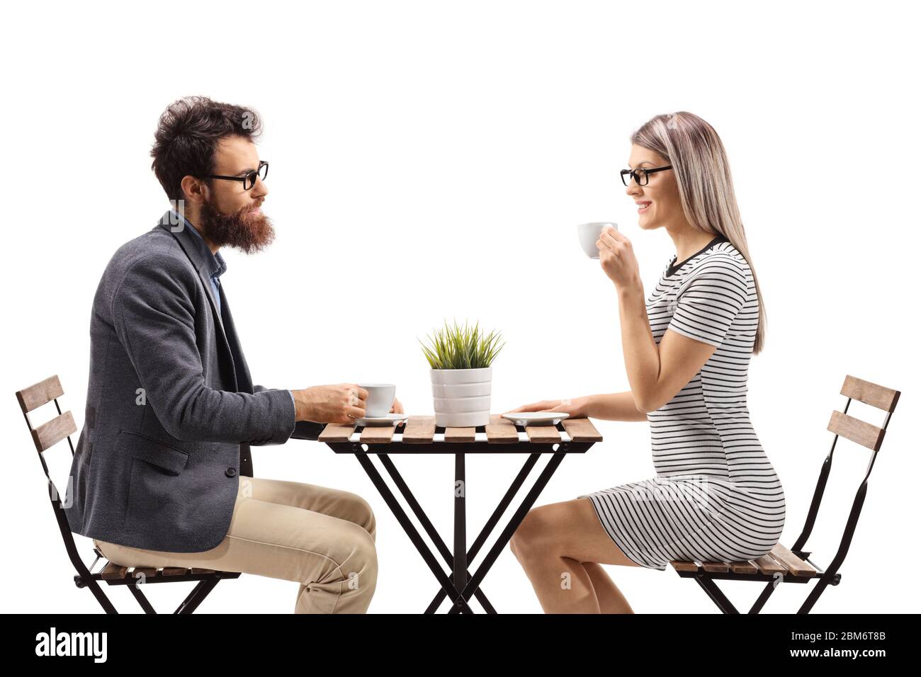 People talking table hi-res stock photography and images - Alamy