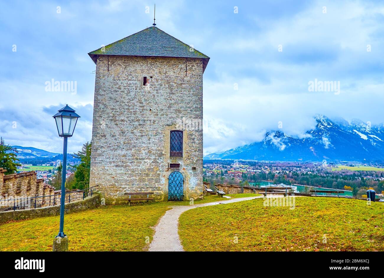 Monchsberg hill hi-res stock photography and images - Alamy
