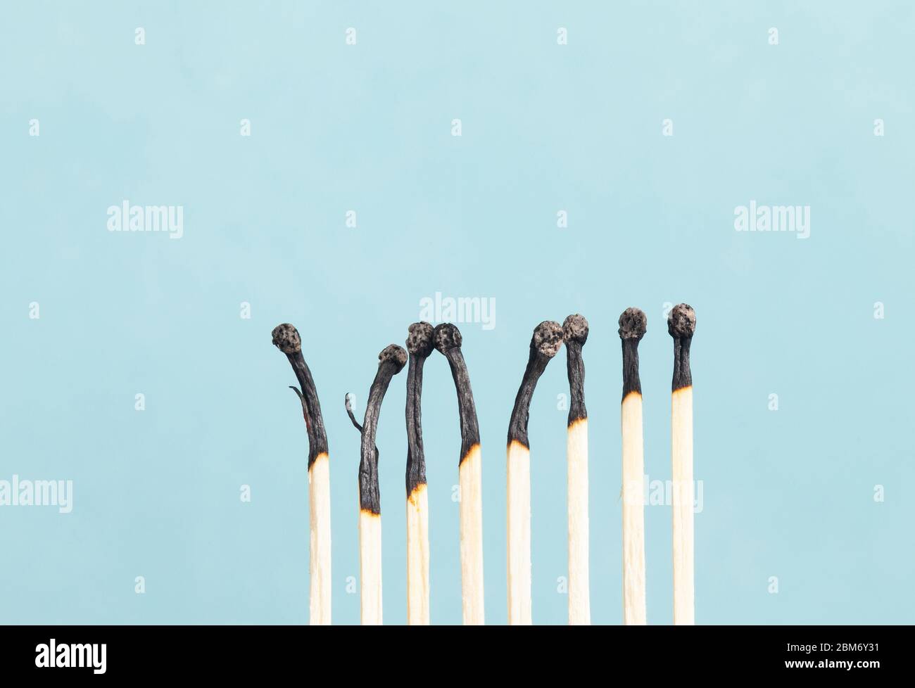 Burnt match stick hi-res stock photography and images - Alamy