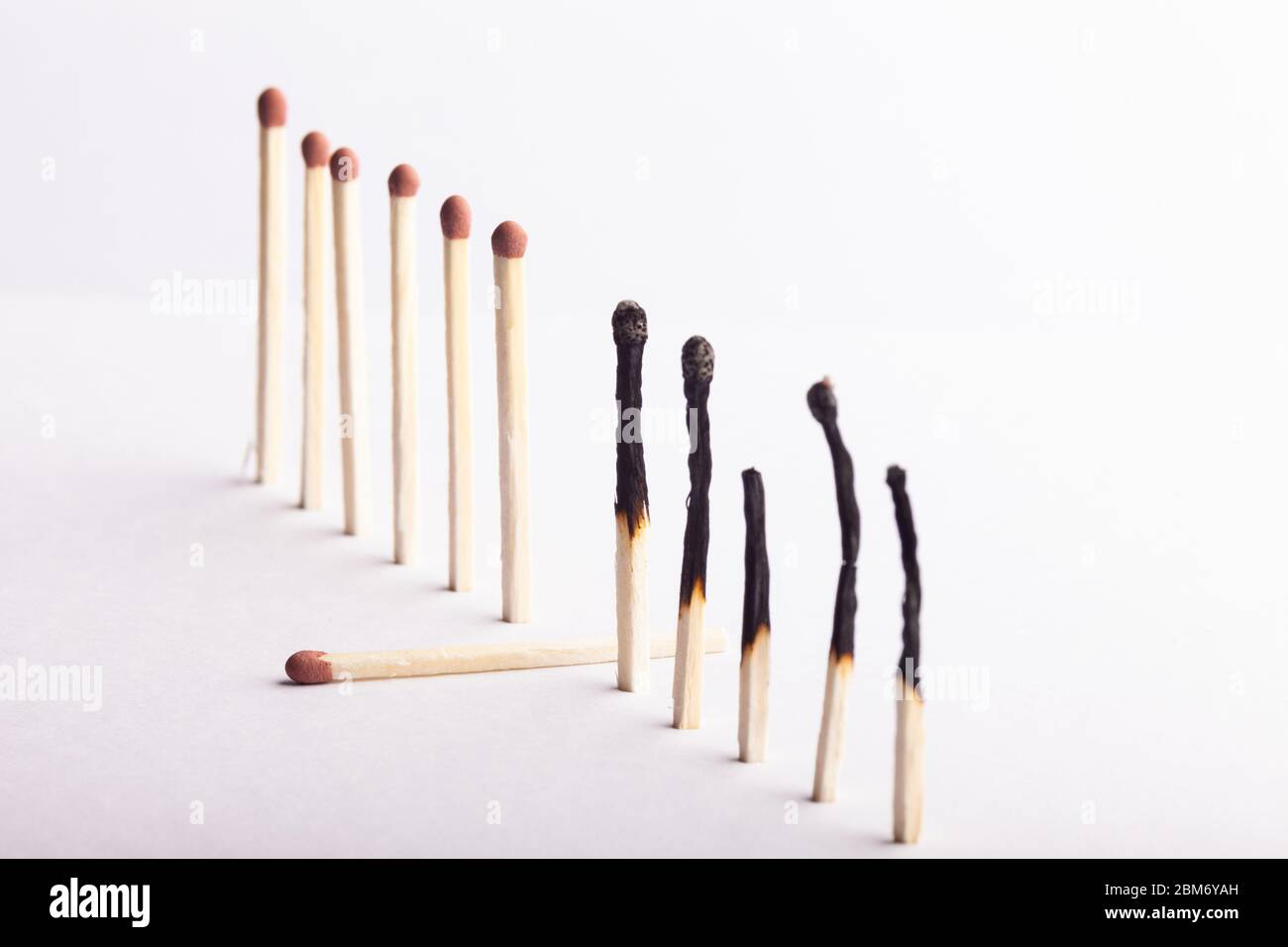 Match sticks lying in row hi-res stock photography and images - Alamy