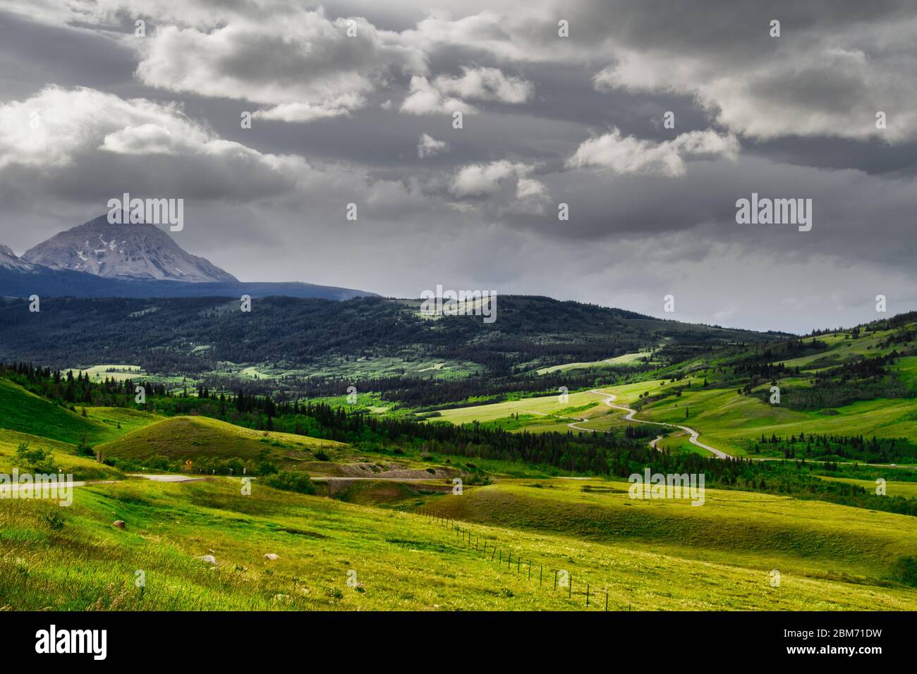 The plains of Montana Stock Photo - Alamy