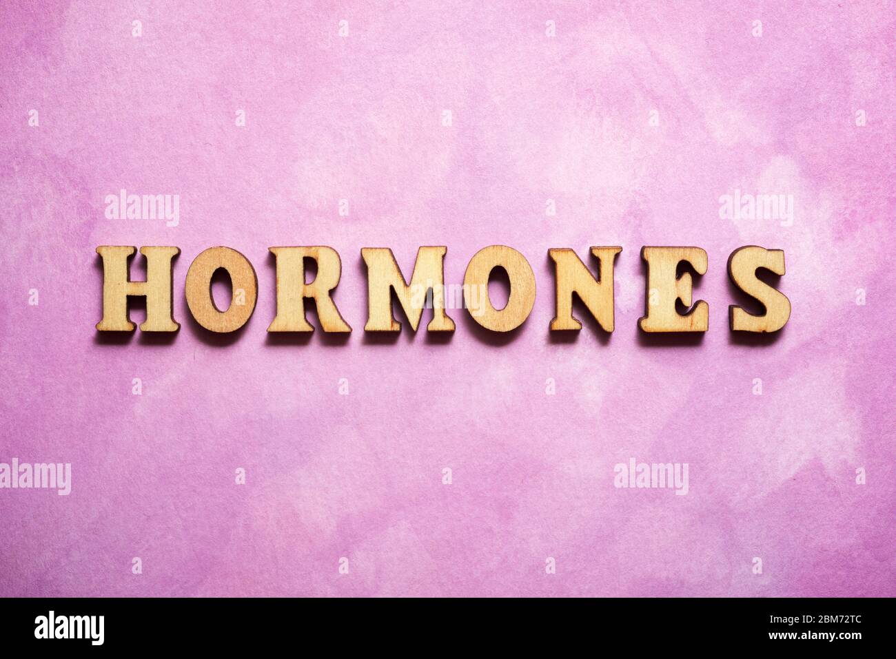 Hormones text on paper hi-res stock photography and images - Alamy