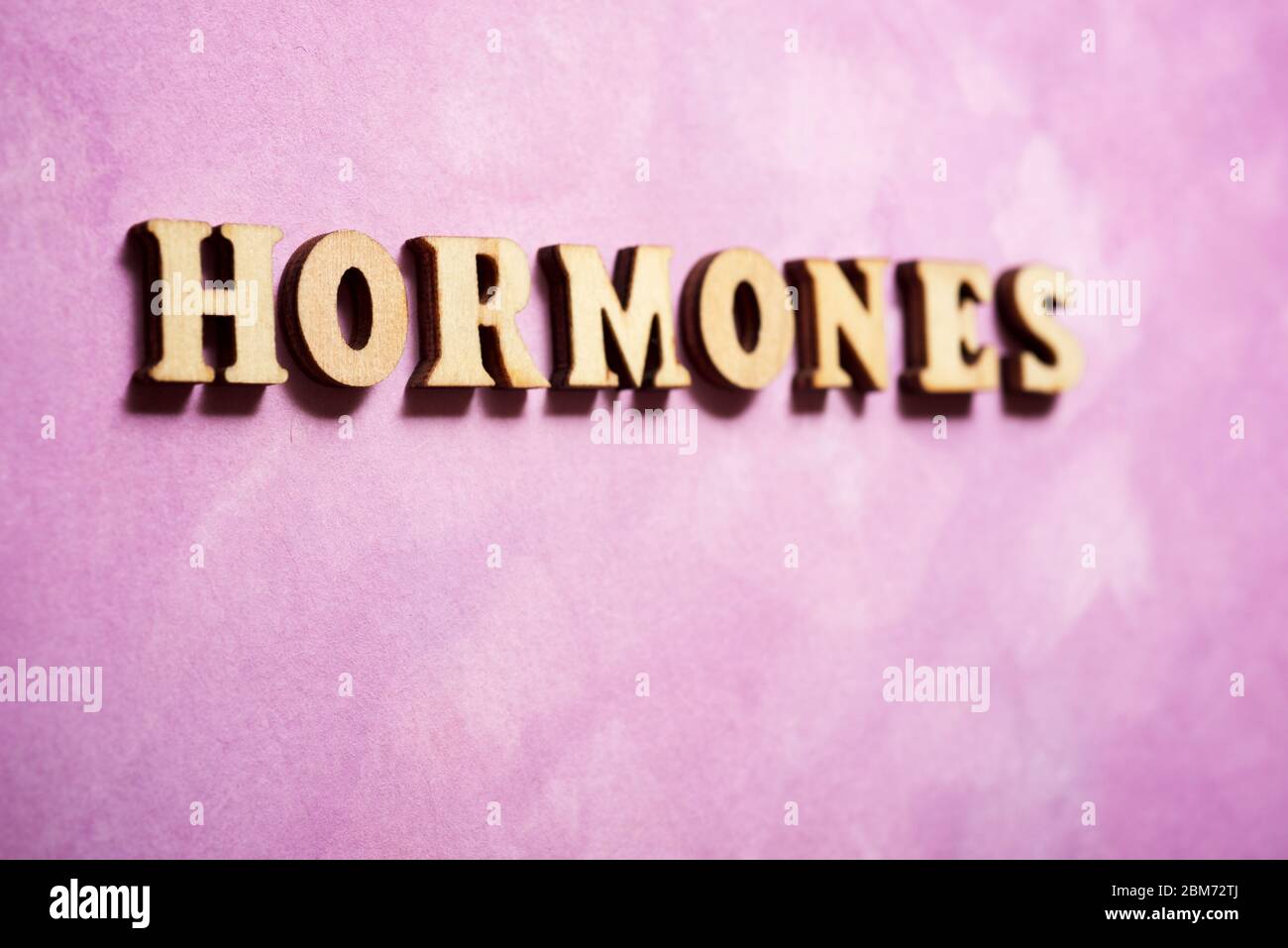 Hormones text on paper hi-res stock photography and images - Alamy