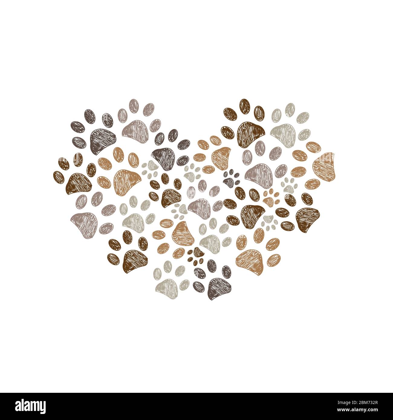 Doodle cute star heart Stock Vector Images - Alamy