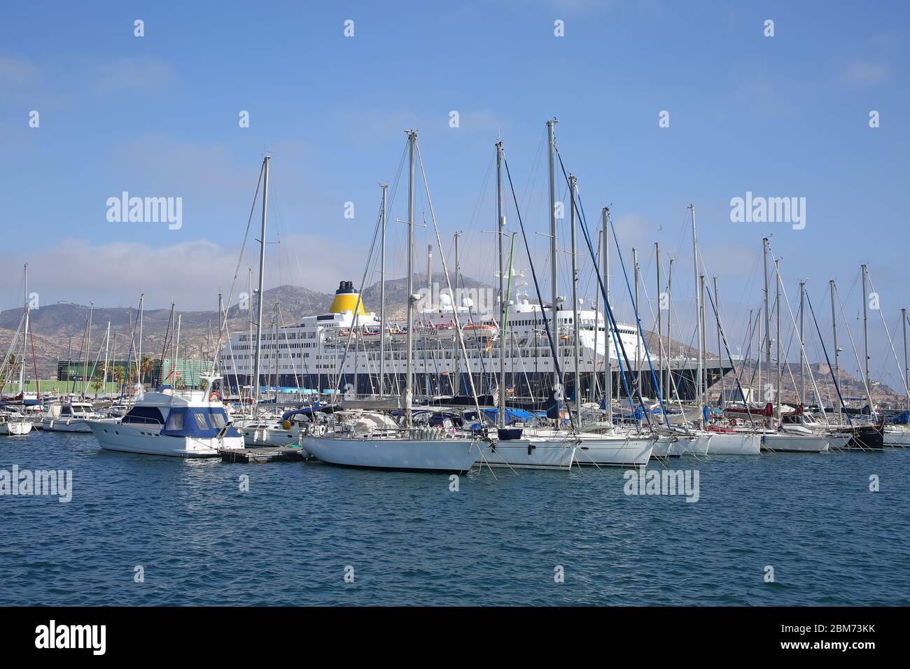 Cartagena port with boats hi-res stock photography and images - Alamy