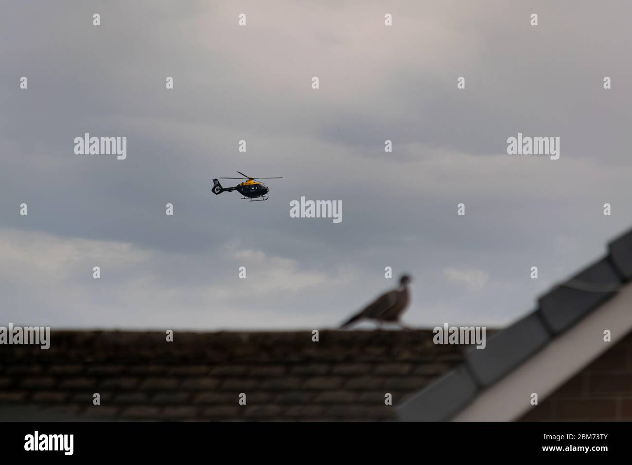 Rooftop helicopter hi-res stock photography and images - Alamy