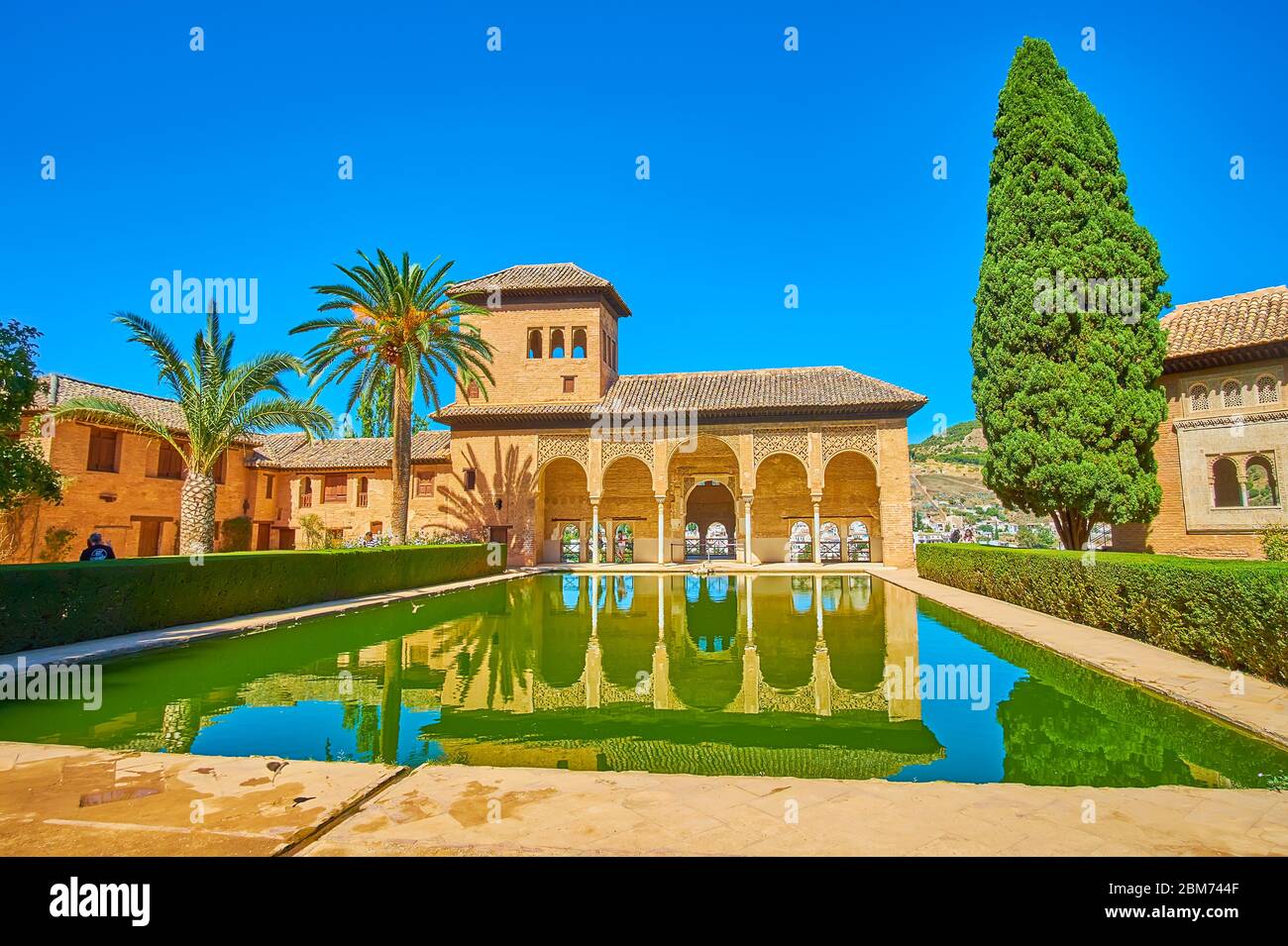 Partal palace portico hi-res stock photography and images - Alamy