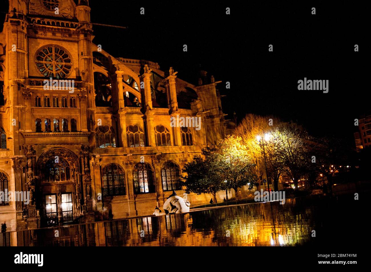 Saint-Eustache Gothic French Renaissance church in the 1st ...