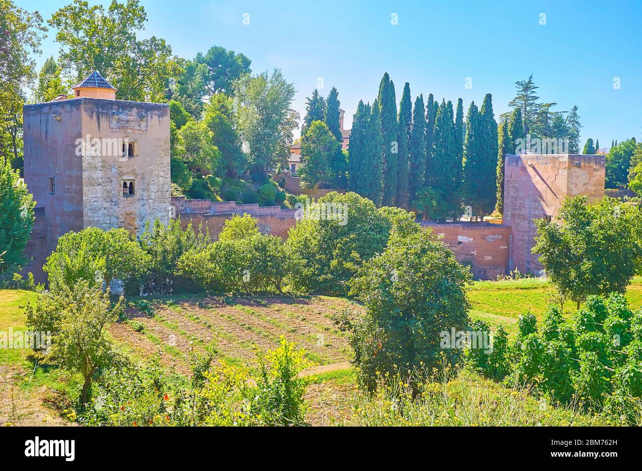 Explore medieval fortress wall and towers (Tower of Princesses and ...