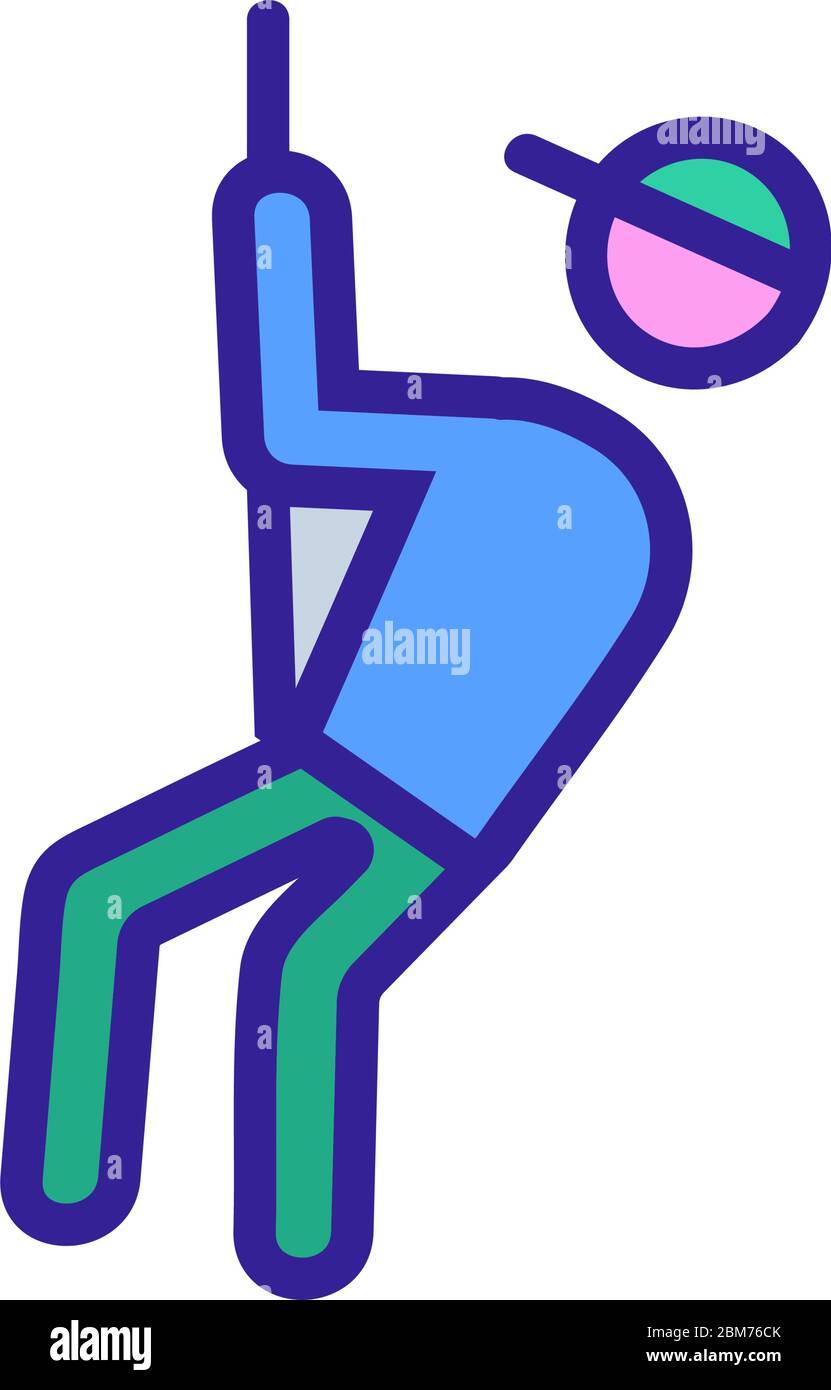 man climbs on rope icon vector outline illustration Stock Vector Image ... man climbs on rope icon vector outline illustration Stock Vector Image ...