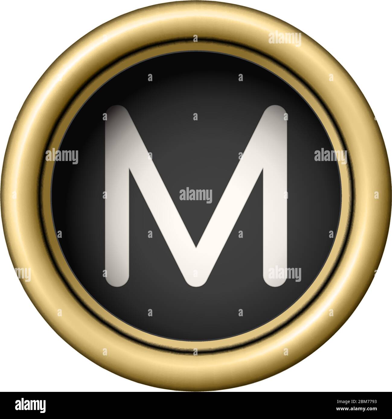 Letter m scratched Stock Vector Images - Alamy