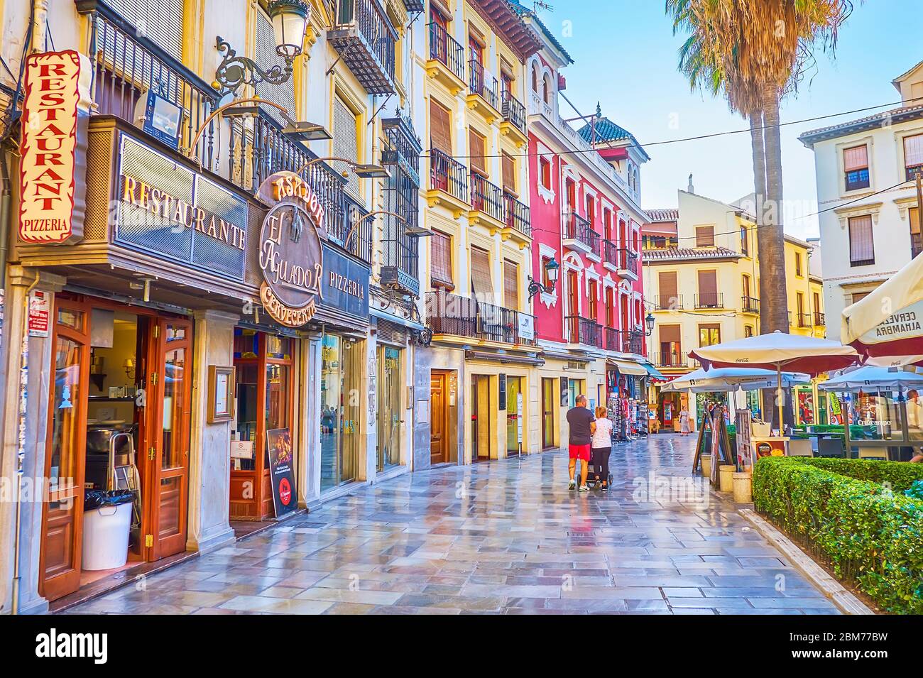 Street sign granada spain hi-res stock photography and images - Alamy