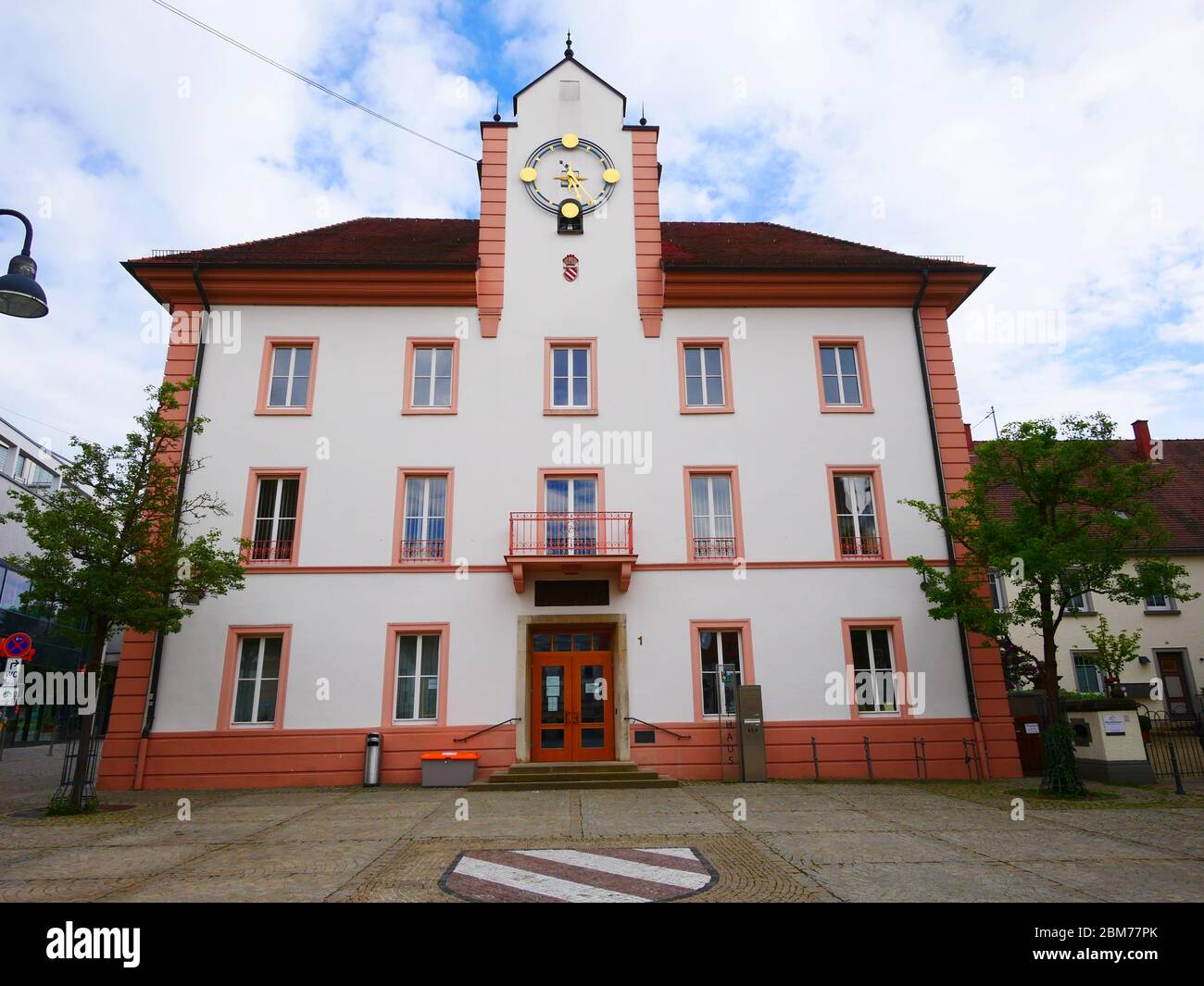 Ehingen, Germany: Town hall Stock Photo - Alamy