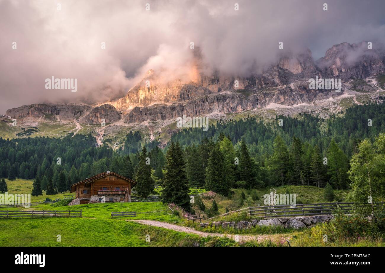 Dolomiti catinaccio group from hi-res stock photography and images - Alamy