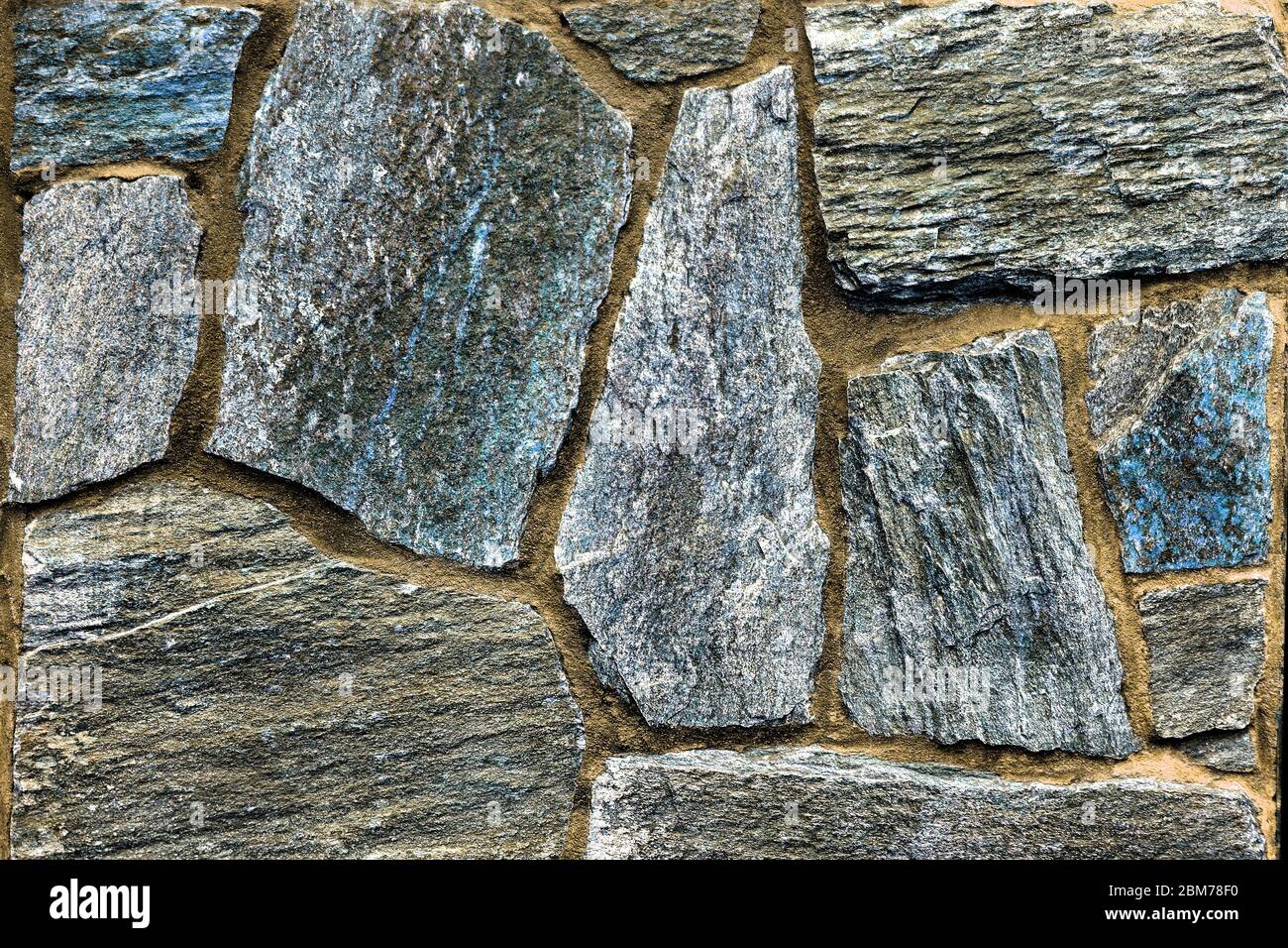 Color stone wall, background, texture, rectangular natural stones of ...