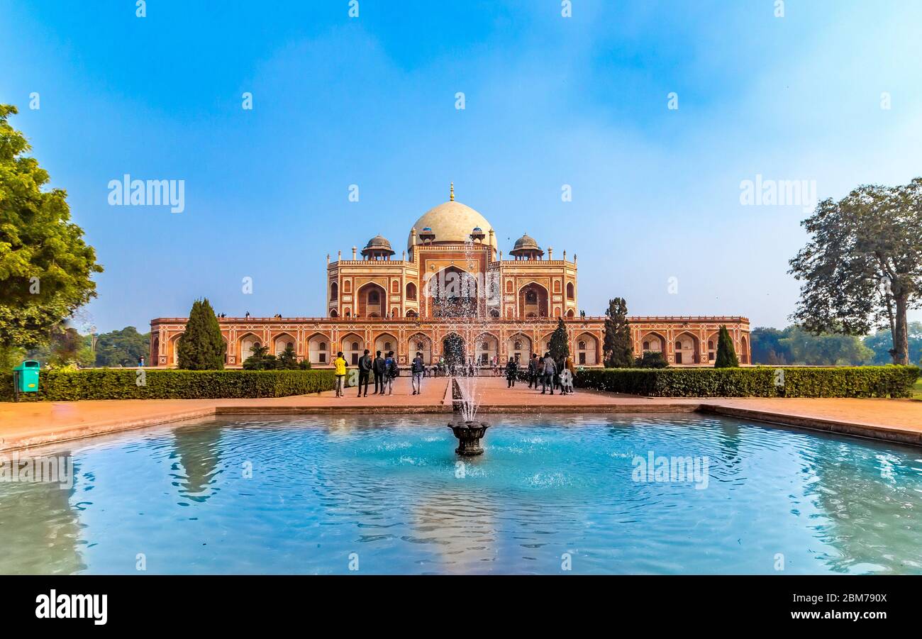 Humayun's Tomb - The first garden-tomb on the Indian subcontinent, this ...