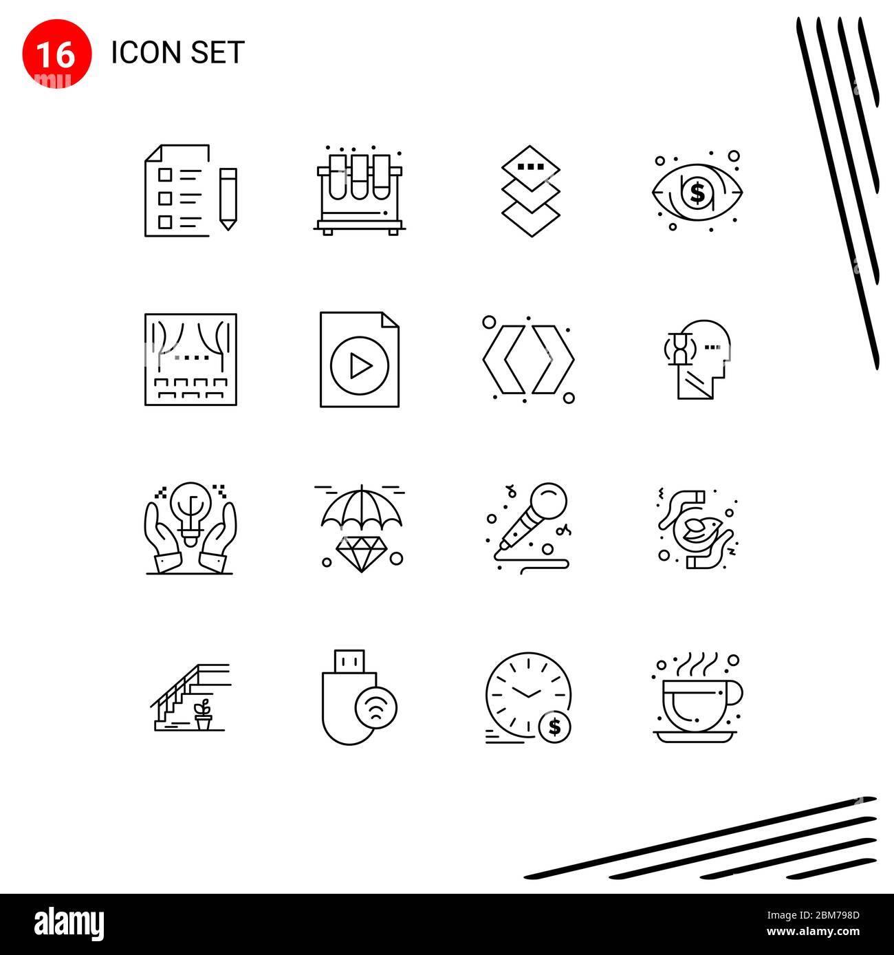 Vision research lab Stock Vector Images - Alamy
