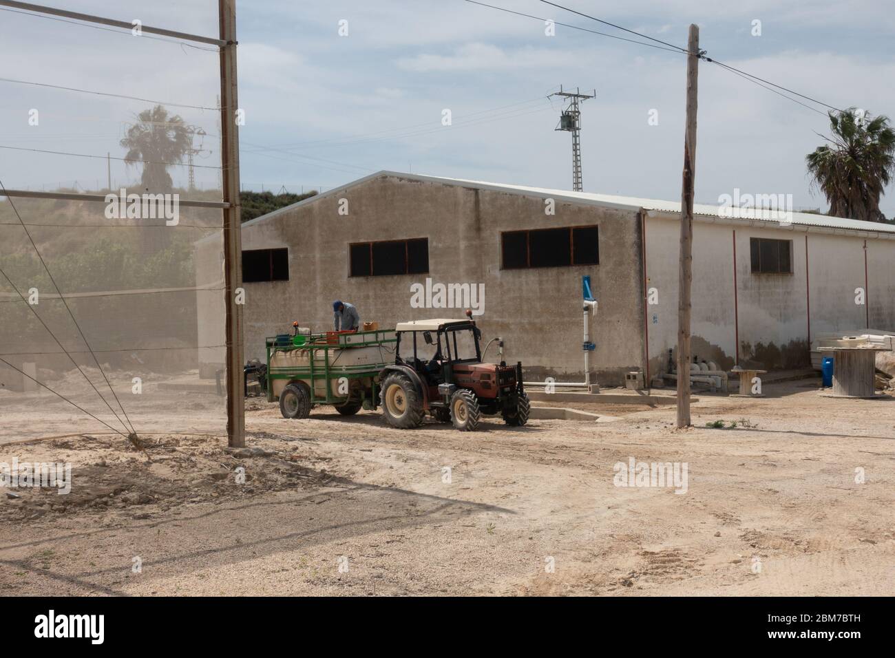 spanish farm workers Stock Photo - Alamy