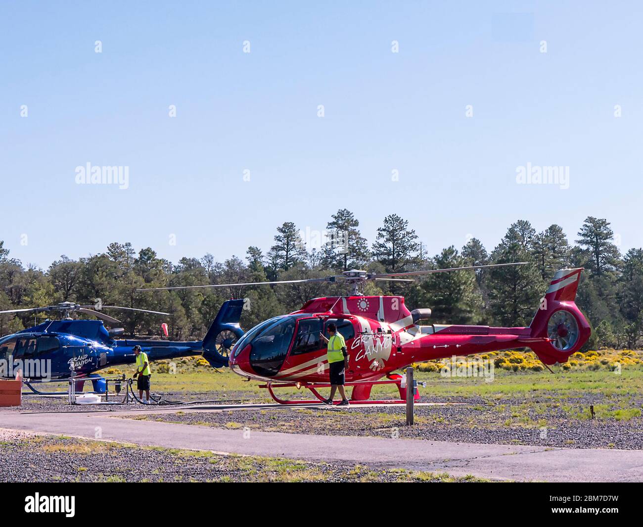 Helicopter Ride over the Grand Canyon in Arizona one of the seven ...