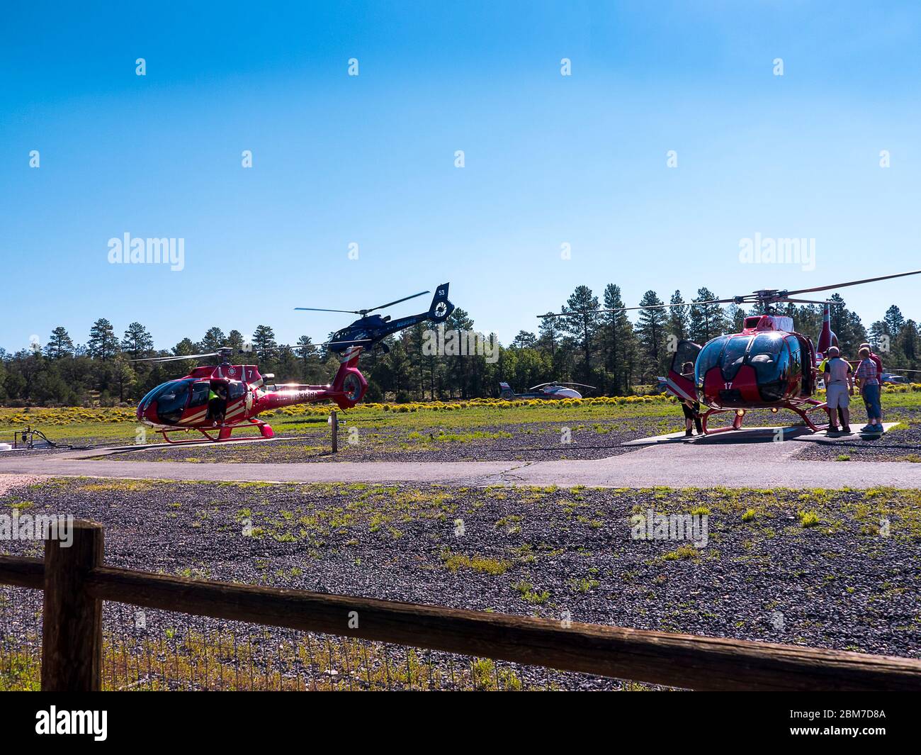 Helicopter Ride over the Grand Canyon in Arizona one of the seven ...