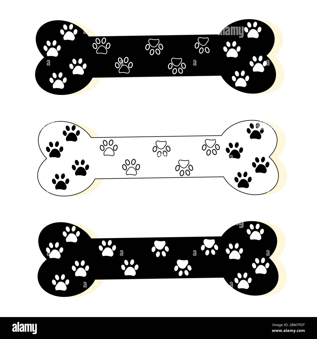 Dog Bone Clipart Border